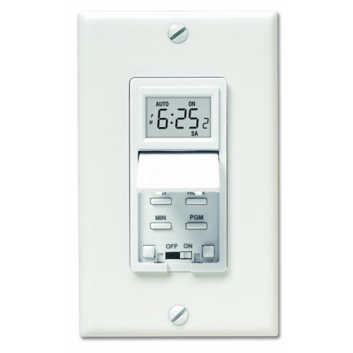 Honeywell Programmable Light Switch Timer For Lights RPLS530A White